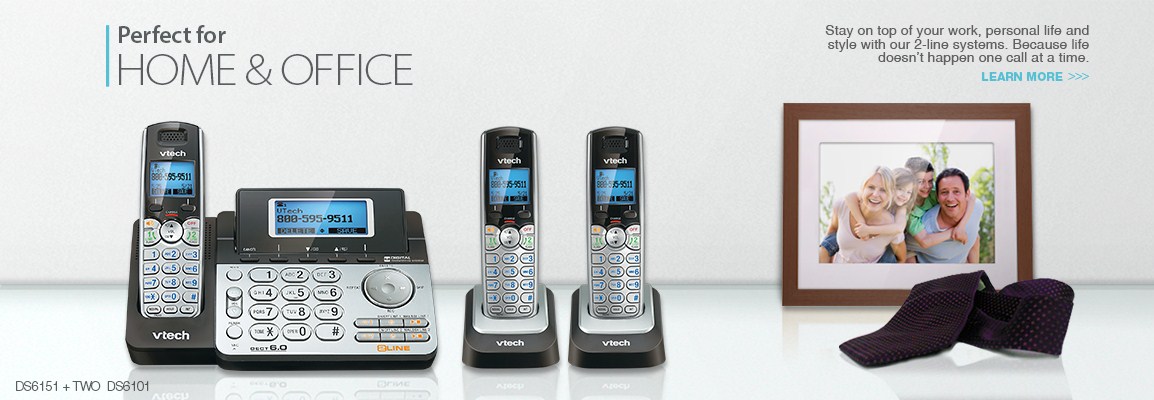 VTech Cordless Phones | DECT 6.0 Phones | Best Home Phones - VTech ...