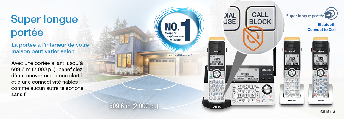 VTech Cordless Phones | DECT 6.0 Phones | Best Home Phones - VTech ...